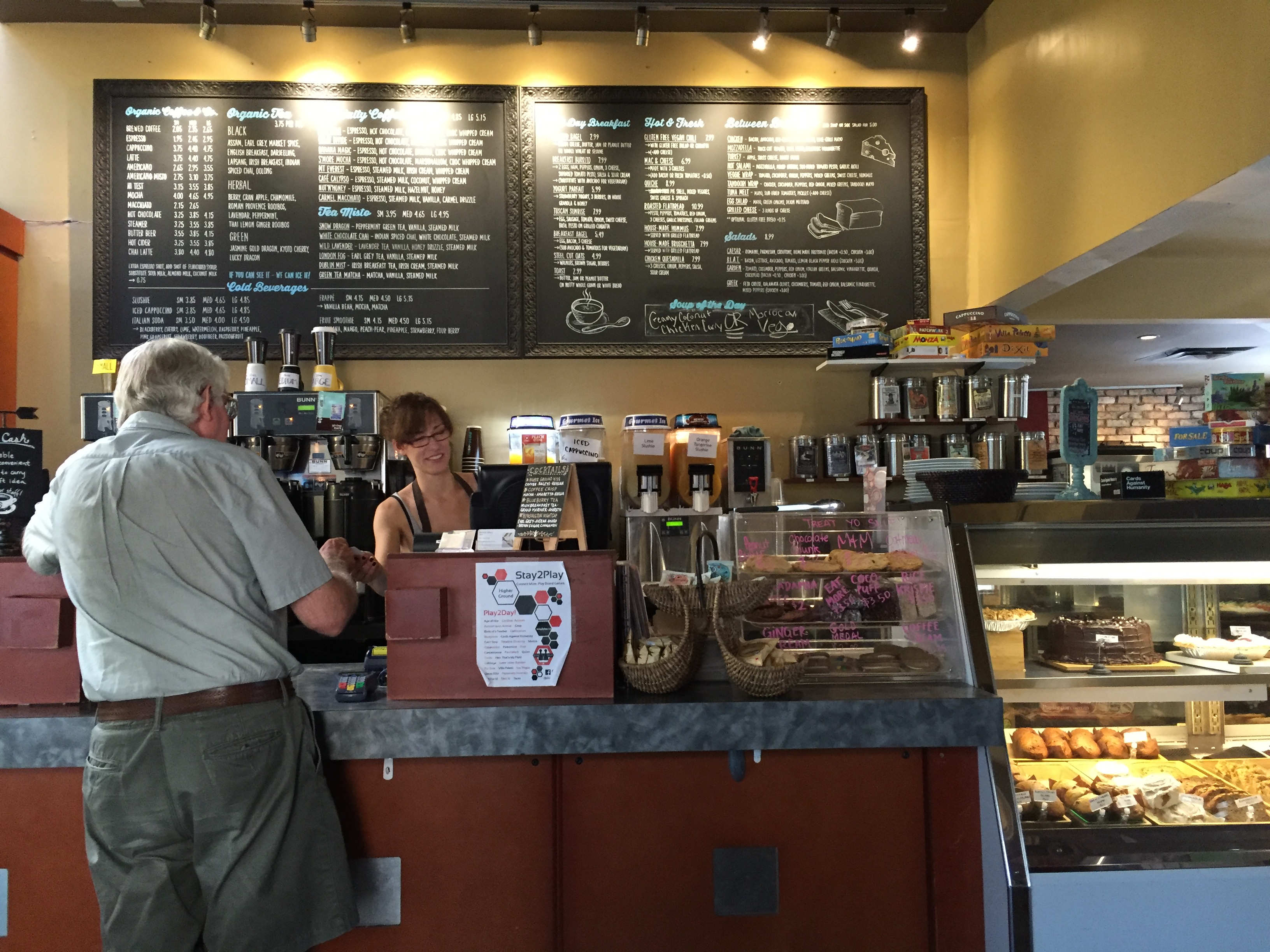 Organic Coffee at Higher Ground Cafe | JOMAMA EATS